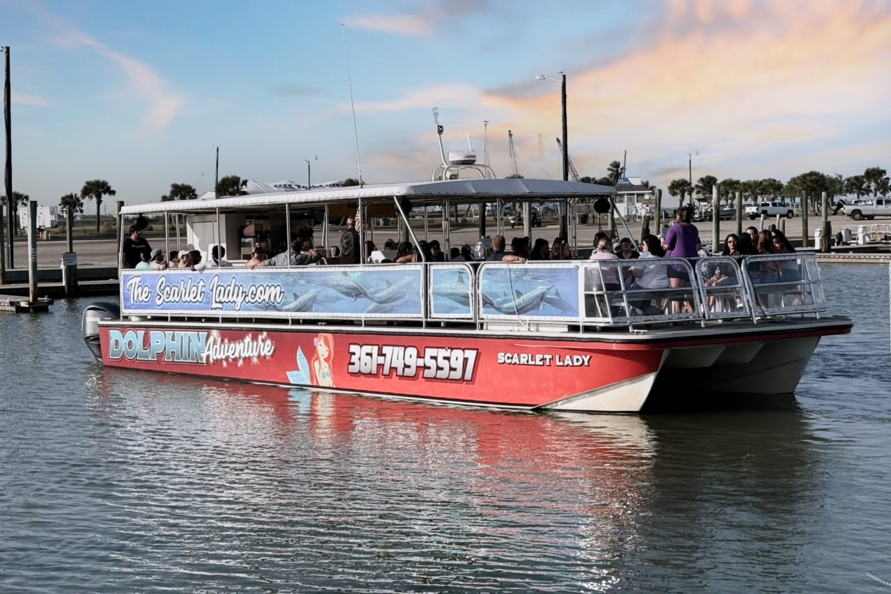 Industrial Waterways Tour & Lunch at FINS - Scarlet Lady Dolphin ...